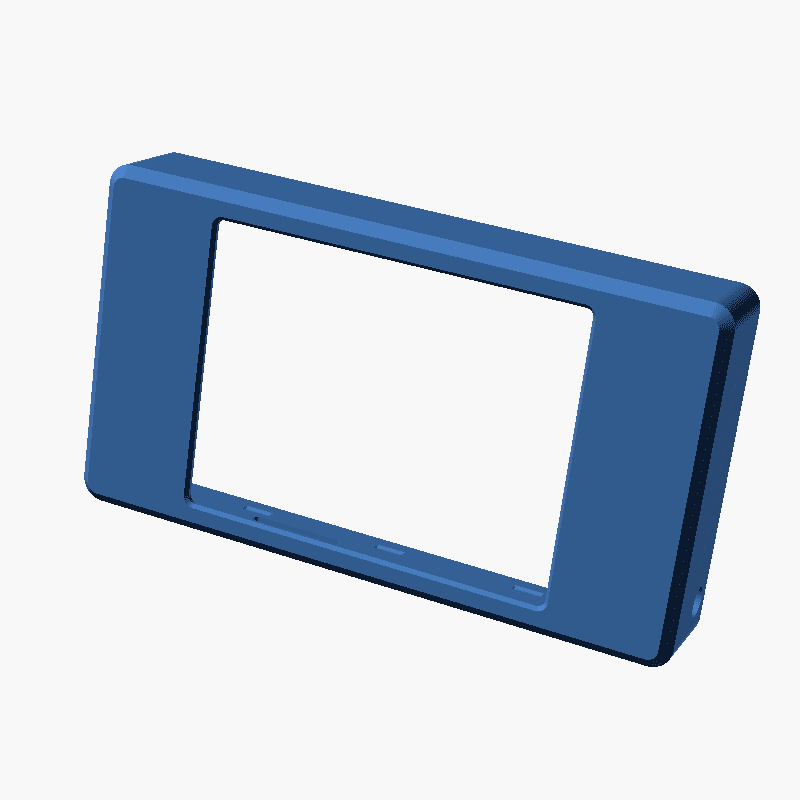 Gaggiuino Touchscreen Housing Front for Nextion 2.4" Screen